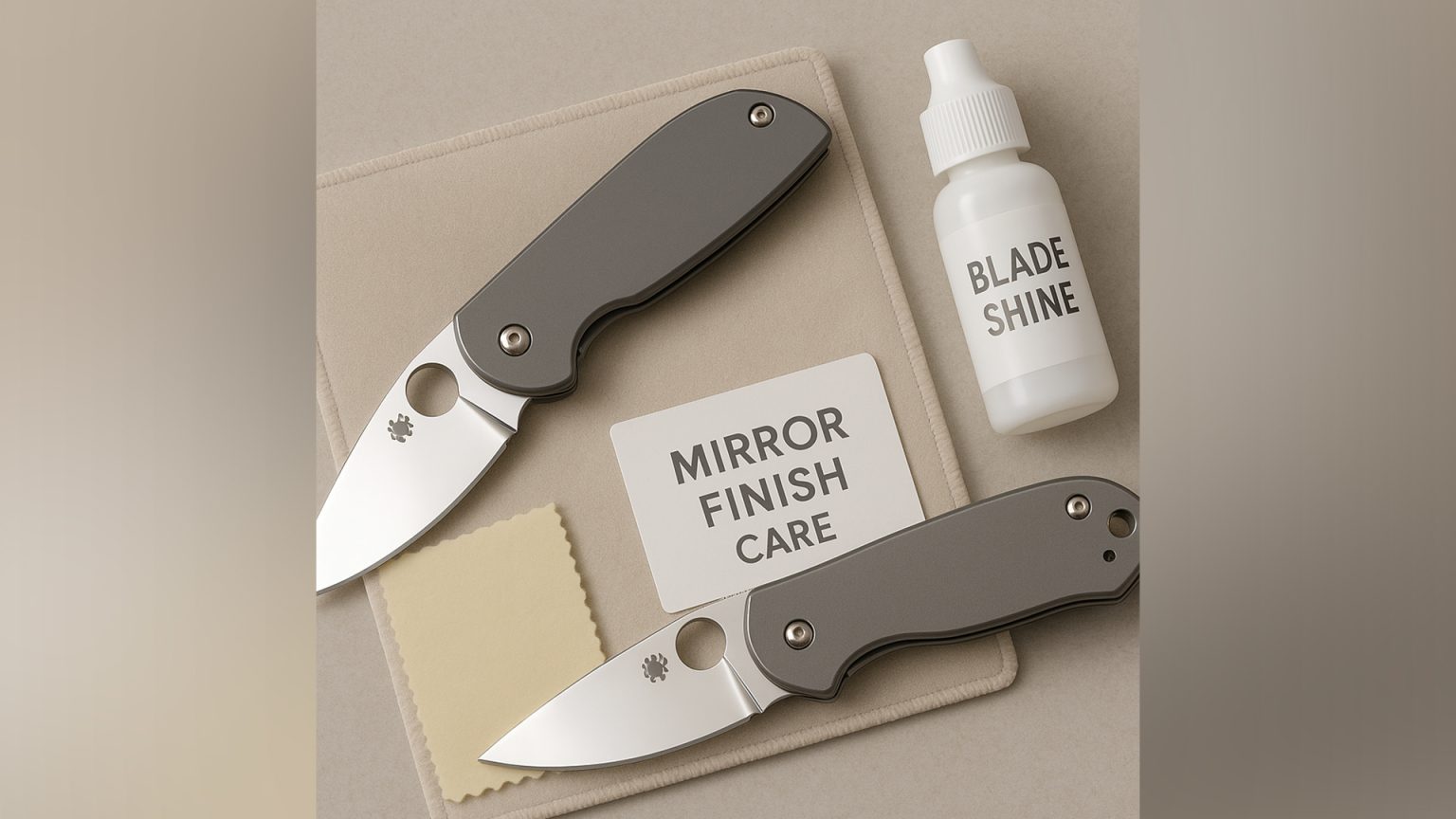 How to Achieve a True Mirror Finish on Your Spyderco Blade